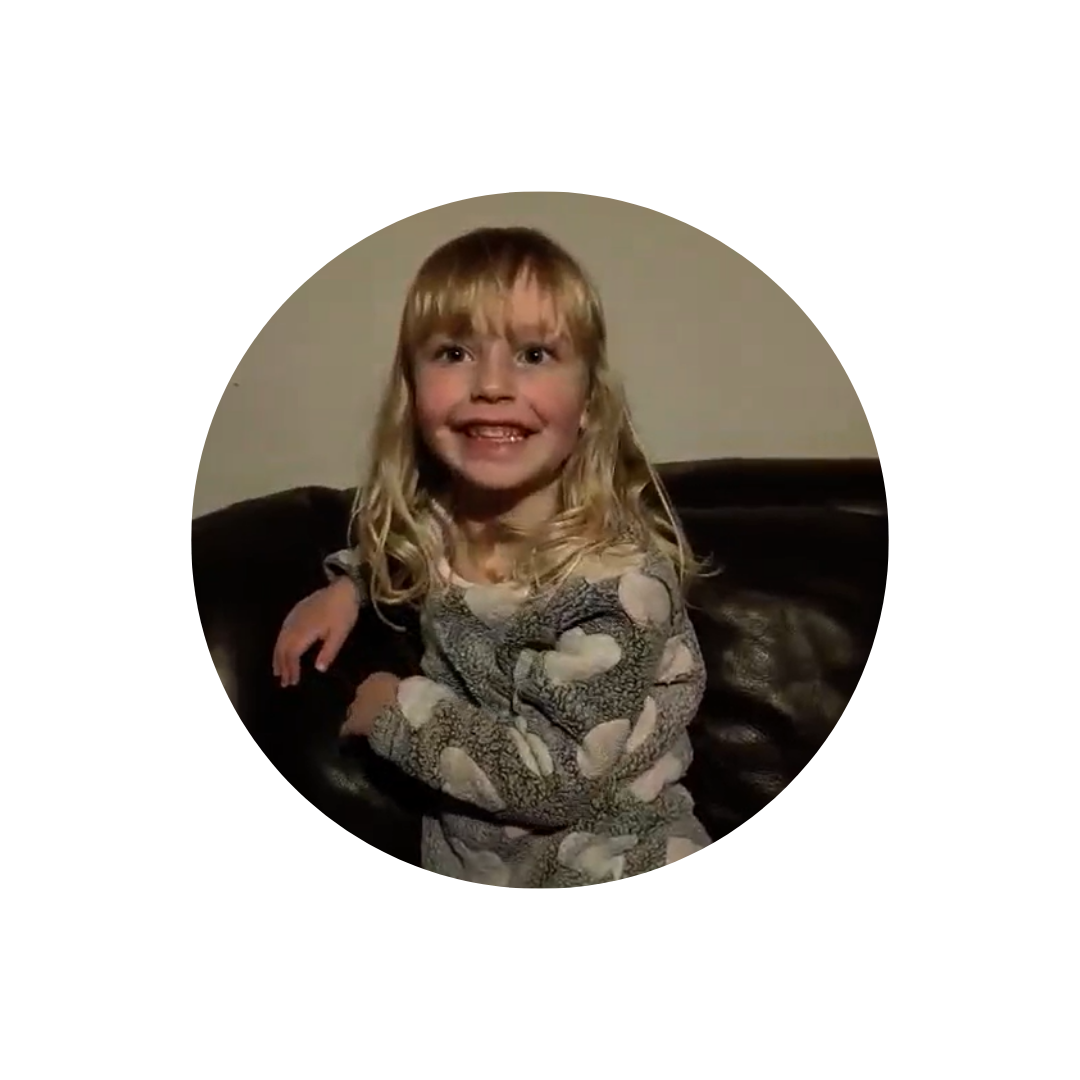 Giving 4 year old Lola a voice using Signalong